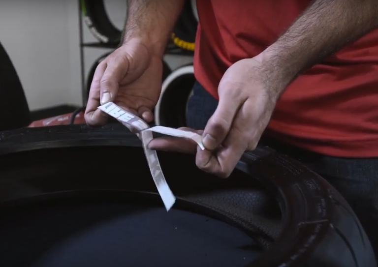 What Are Tire Stickers Made From?