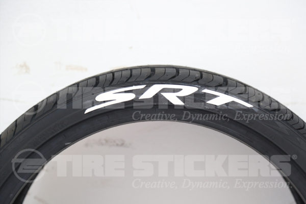 SRT-tire lettering | TIRE STICKERS .COM