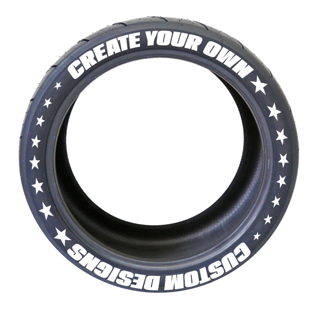 Create Your Own Flare Kit - Tire Lettering Kits